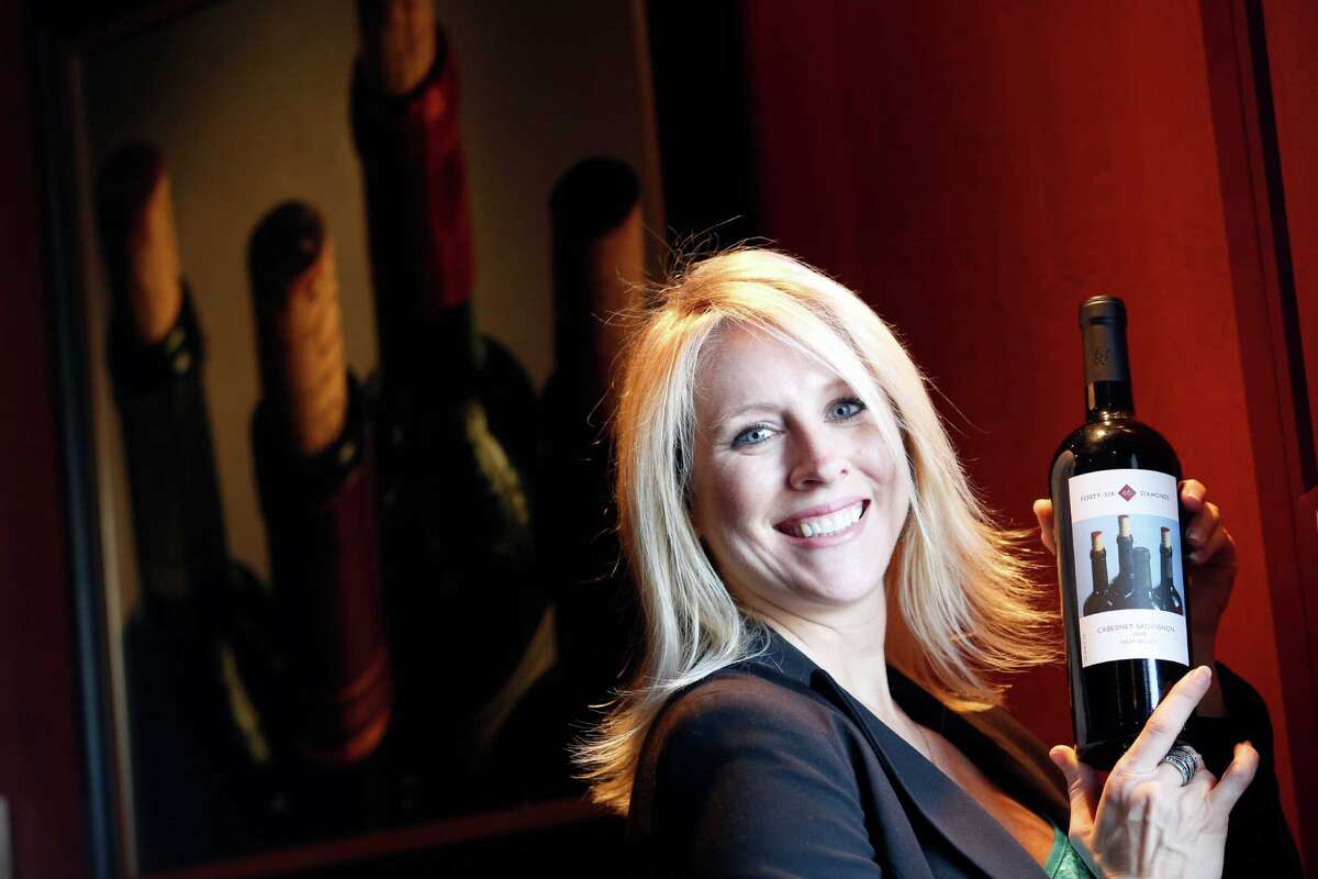 Diamonds are this girl's best friend - to pour, anyway