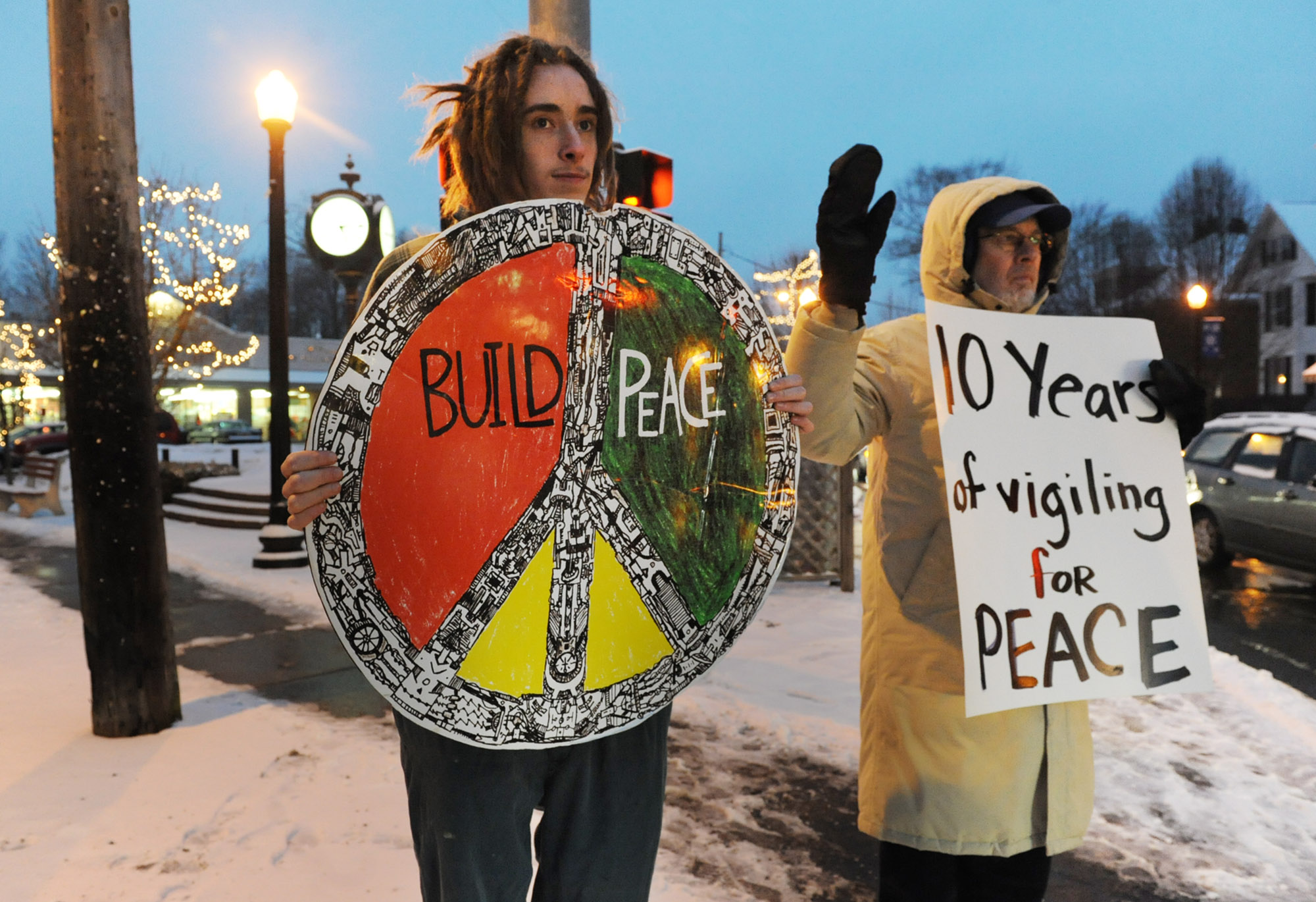Photos: Years of peace vigils