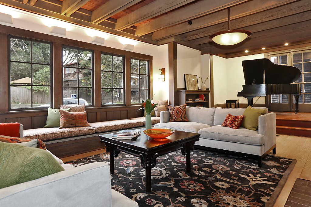 Craftsman details in Berkeley home