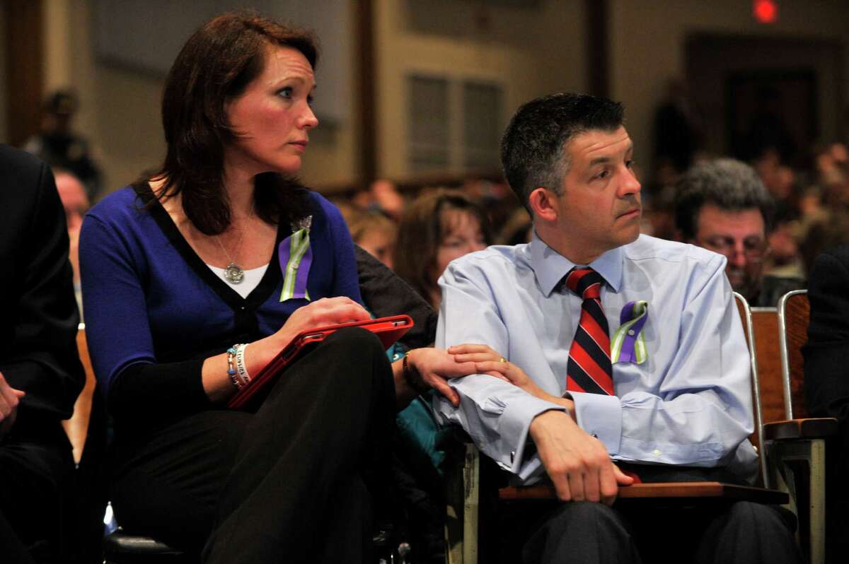 Violence in America rebuked at Newtown High hearing