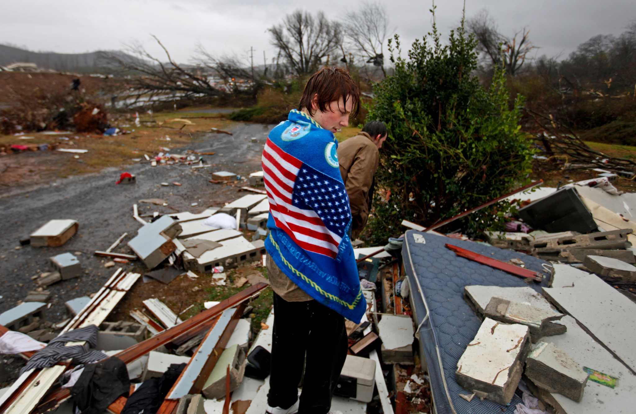 Violent weather kills at least three