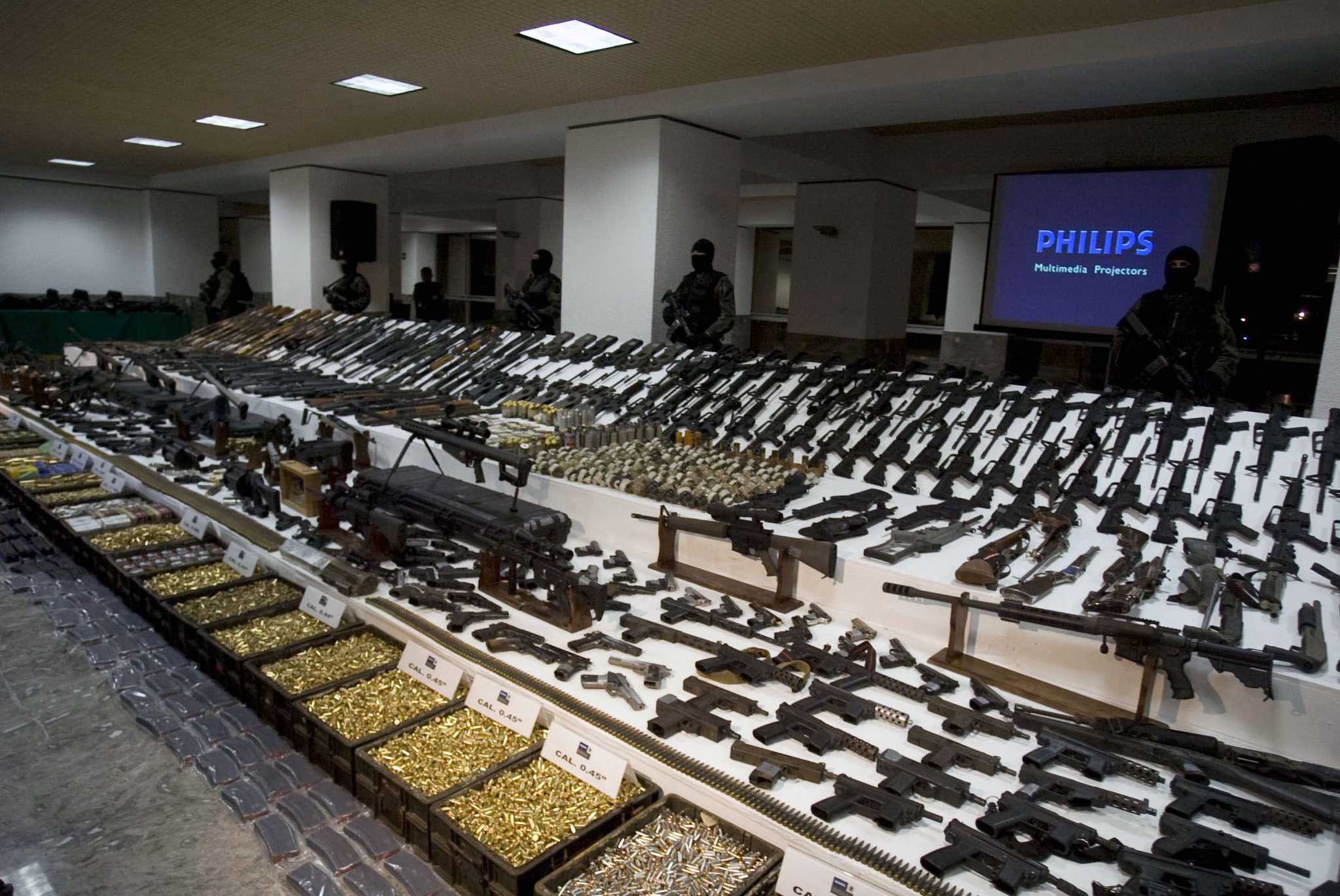 Southbound guns a problem at border