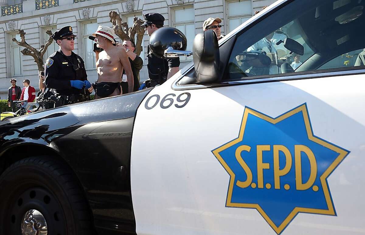Nude Activists Protest San Francisco's Ban On Nudity