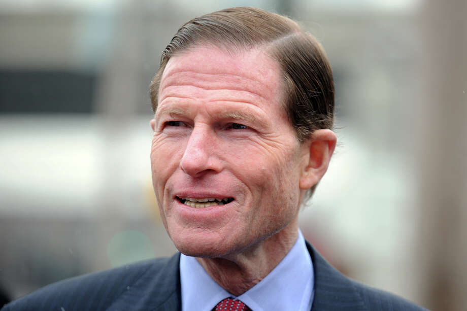 Blumenthal stresses lifting debt ceiling, boosting exports, at Stamford ...