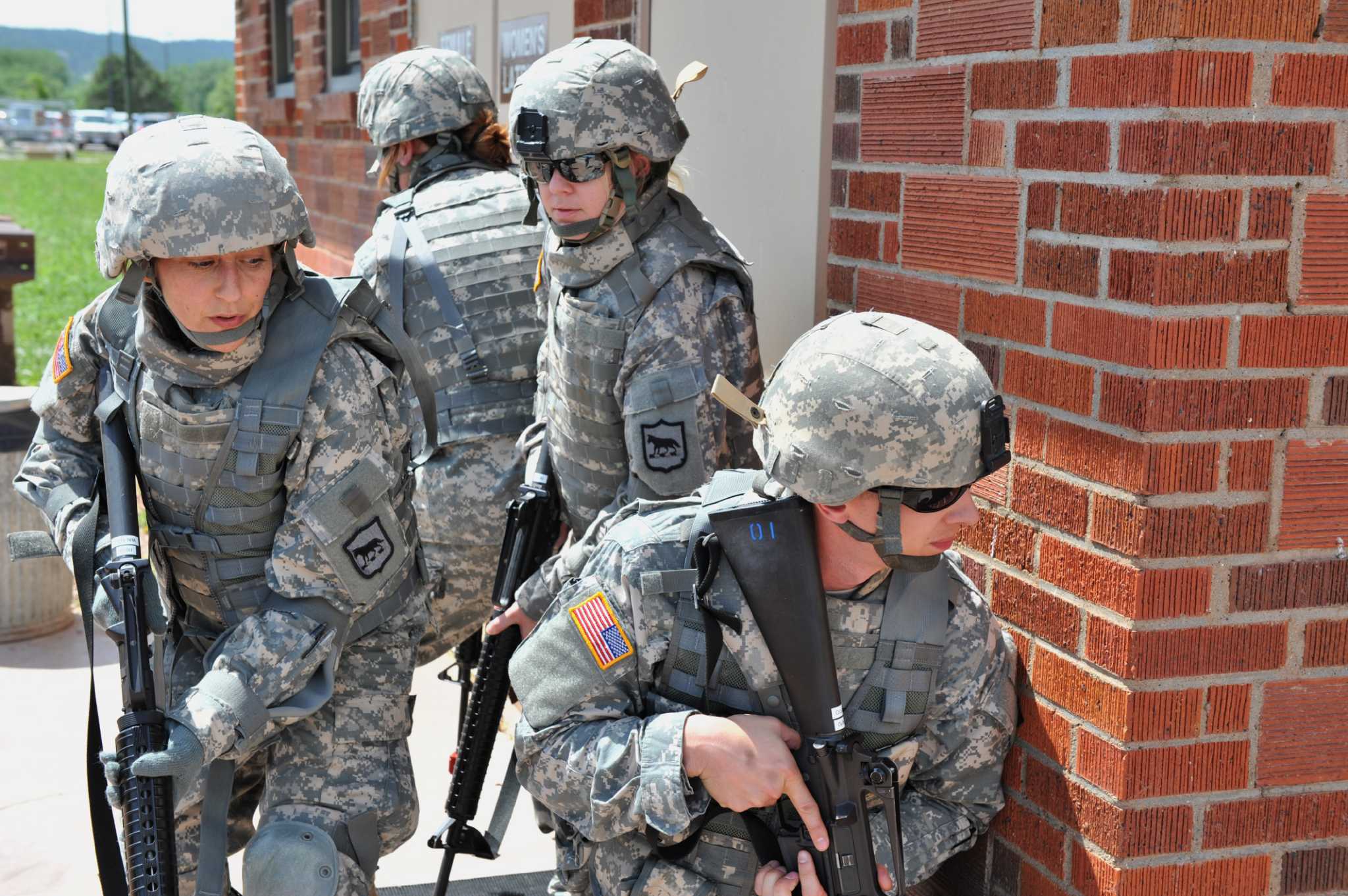 Making a case for females on the front lines