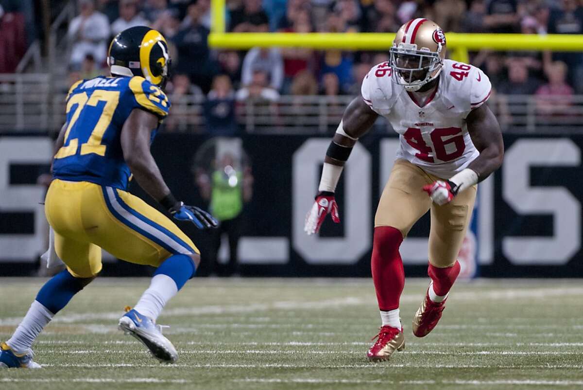49ers' tight ends, fullback block more