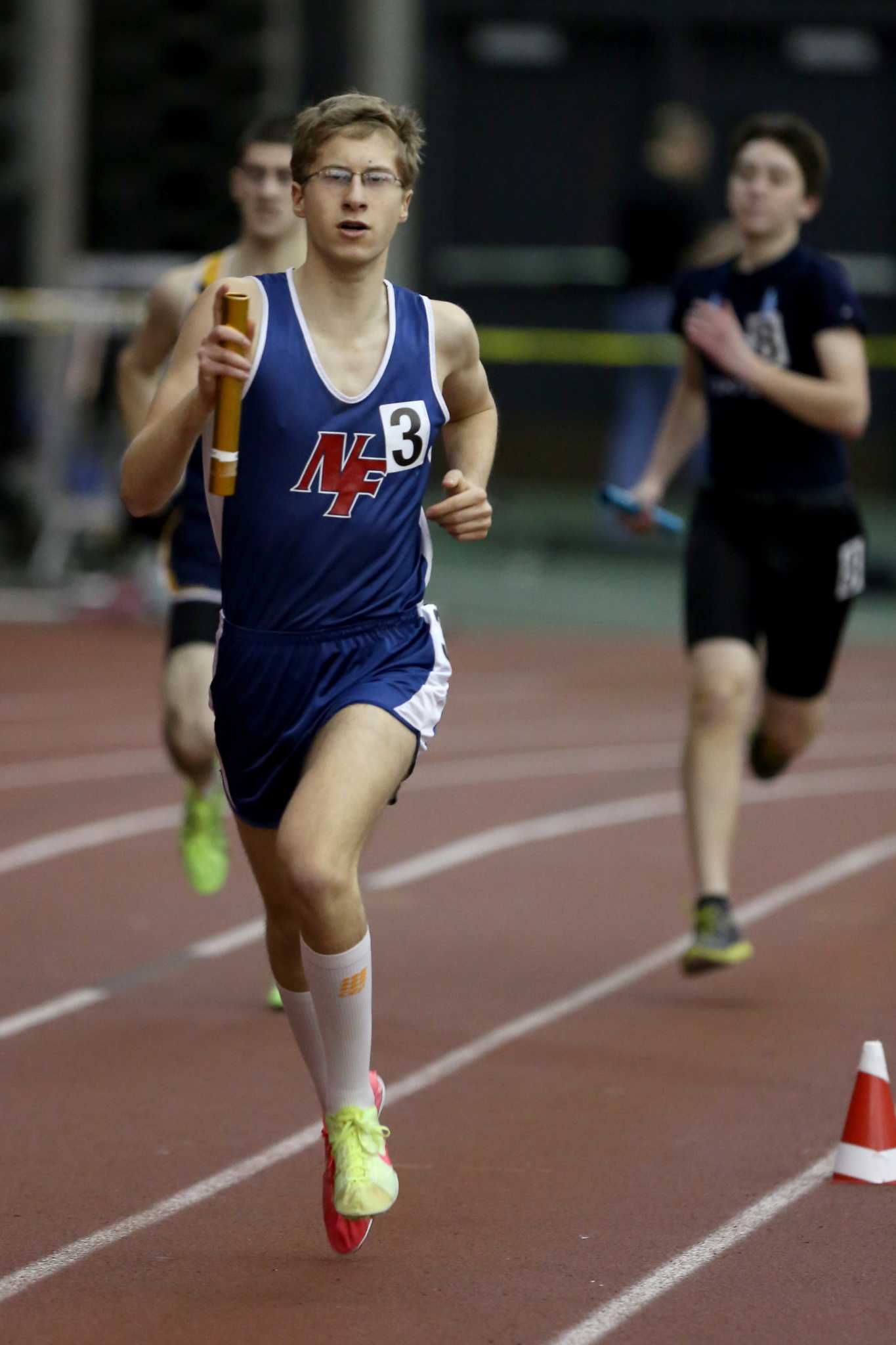 Weston boys vault to SWC track and field title