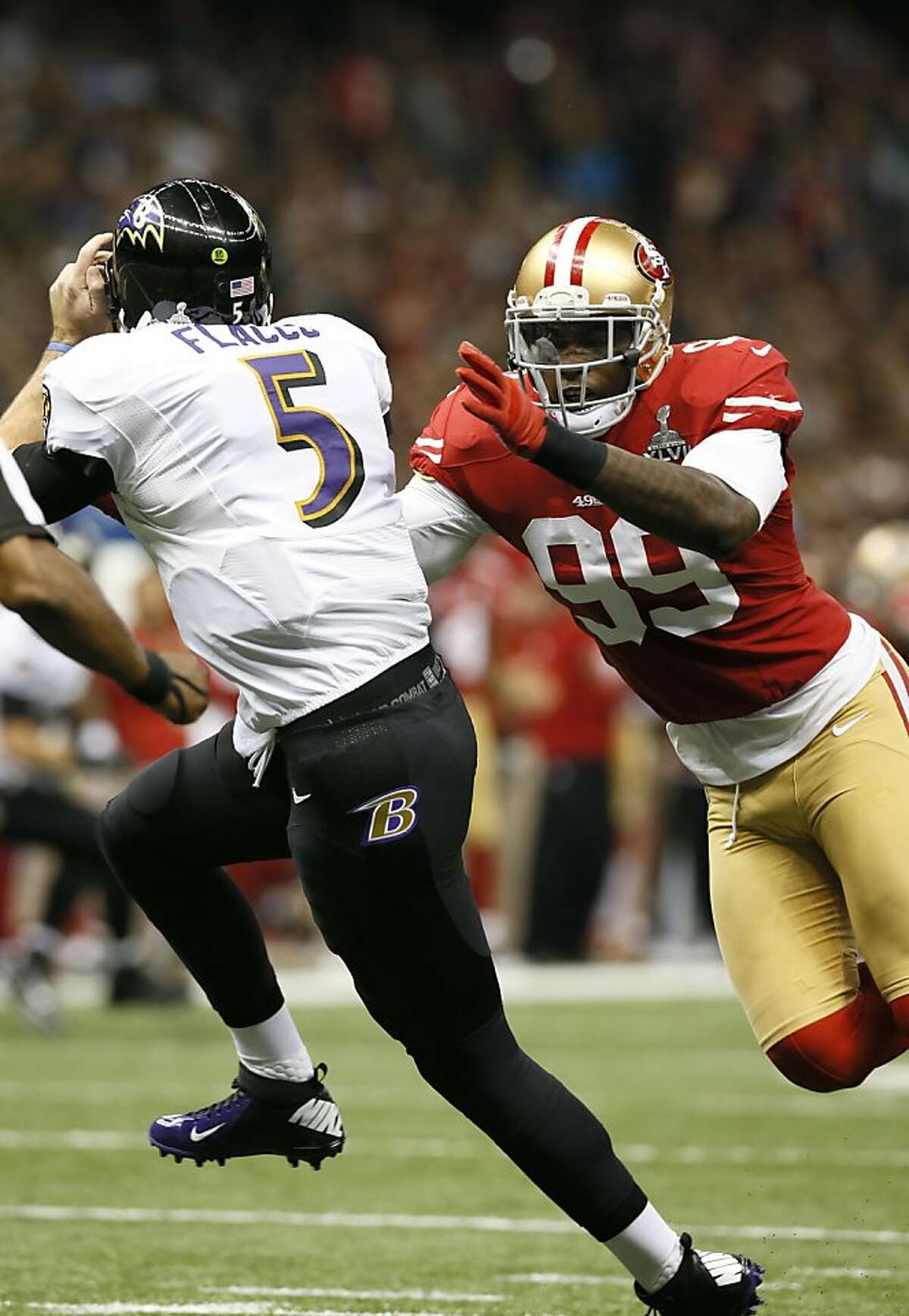 Almost out of a dark hole