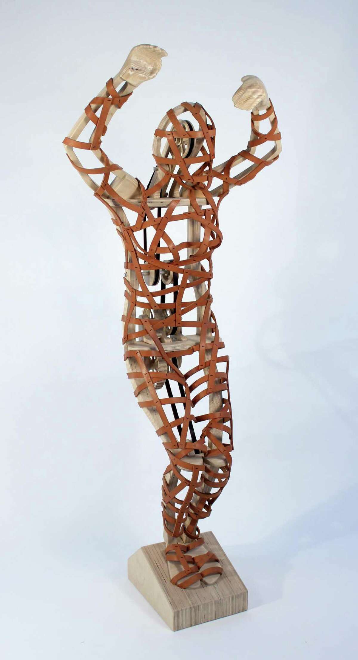 Artist building personal spaces