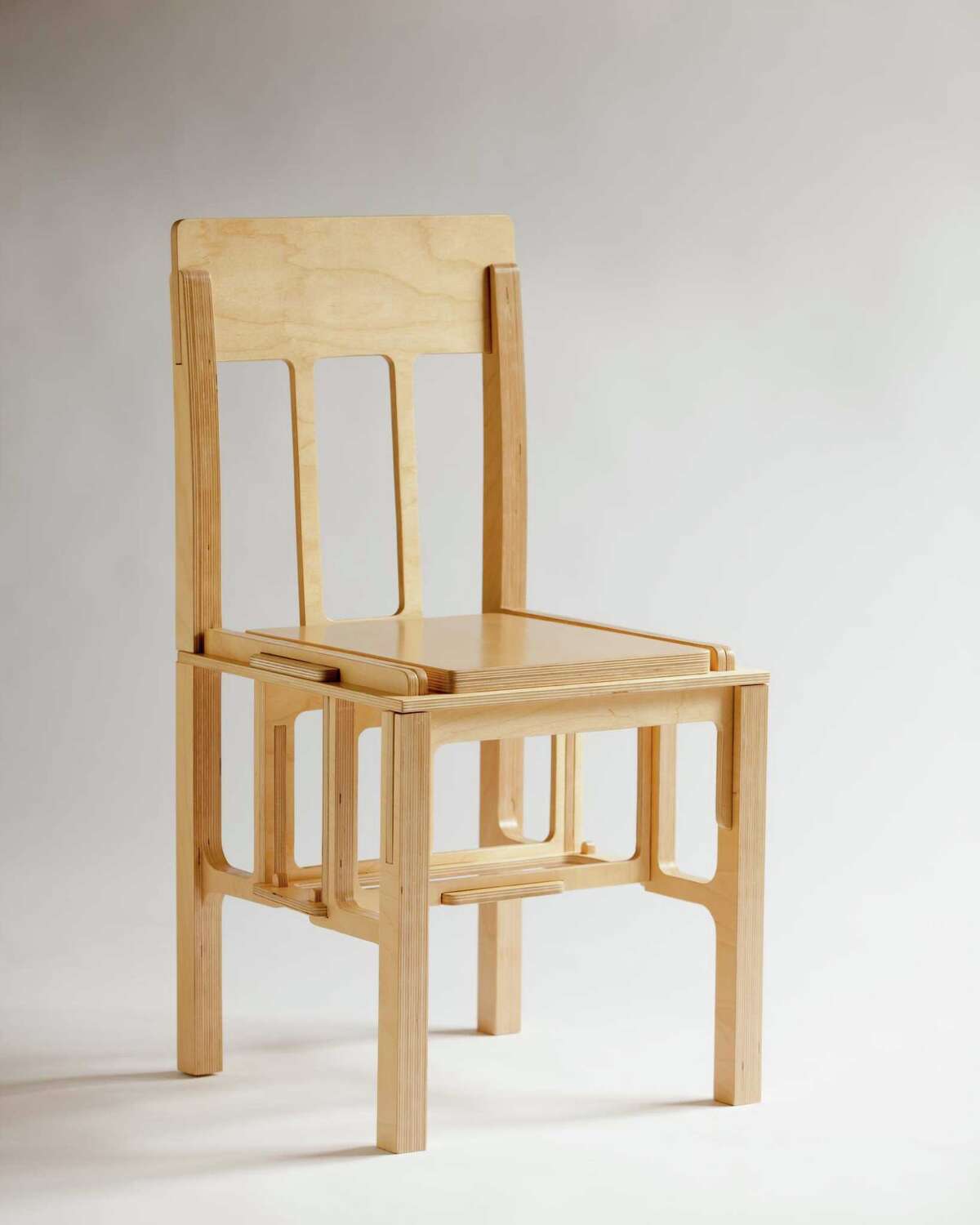 Artist building personal spaces