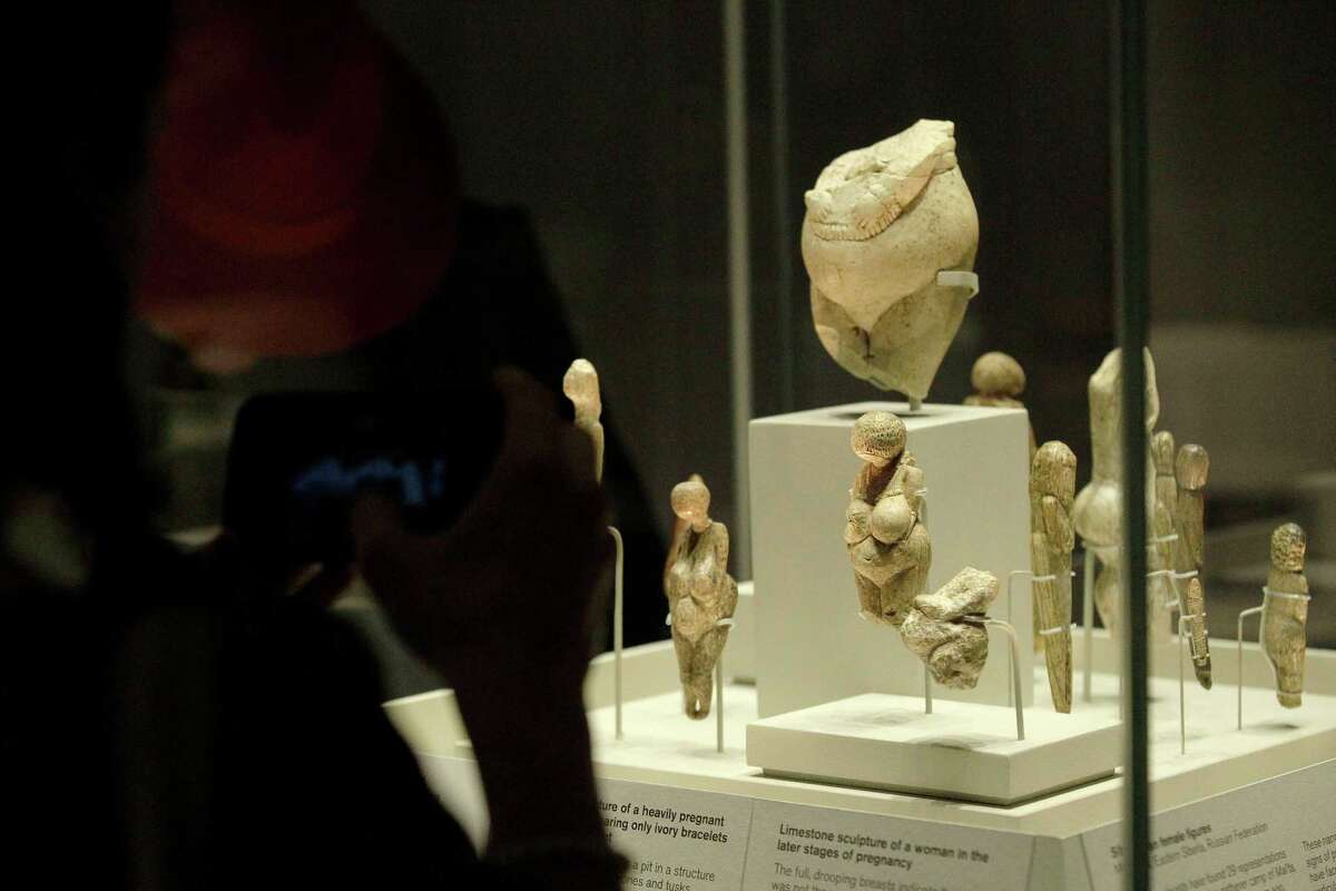 Photos: Ice Age art on display in London