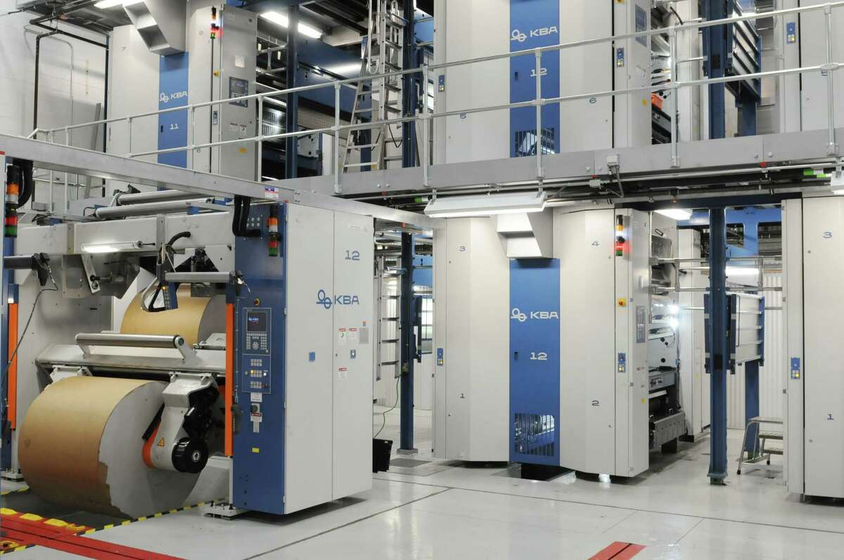 Photos: Times Union's new press