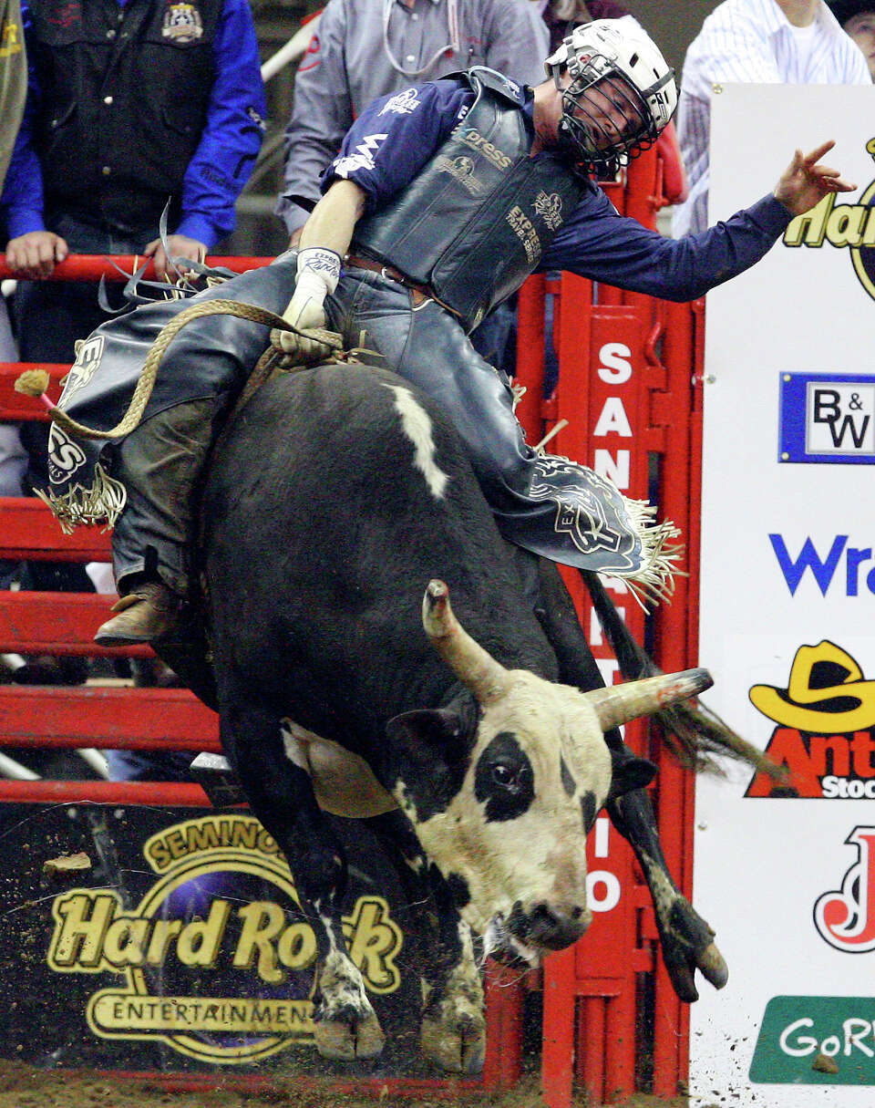 Bull rider Corey Navarre