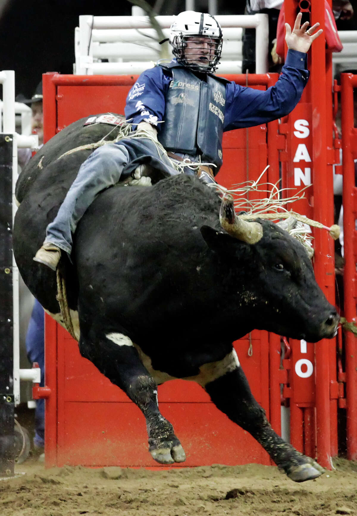 Bull rider Corey Navarre