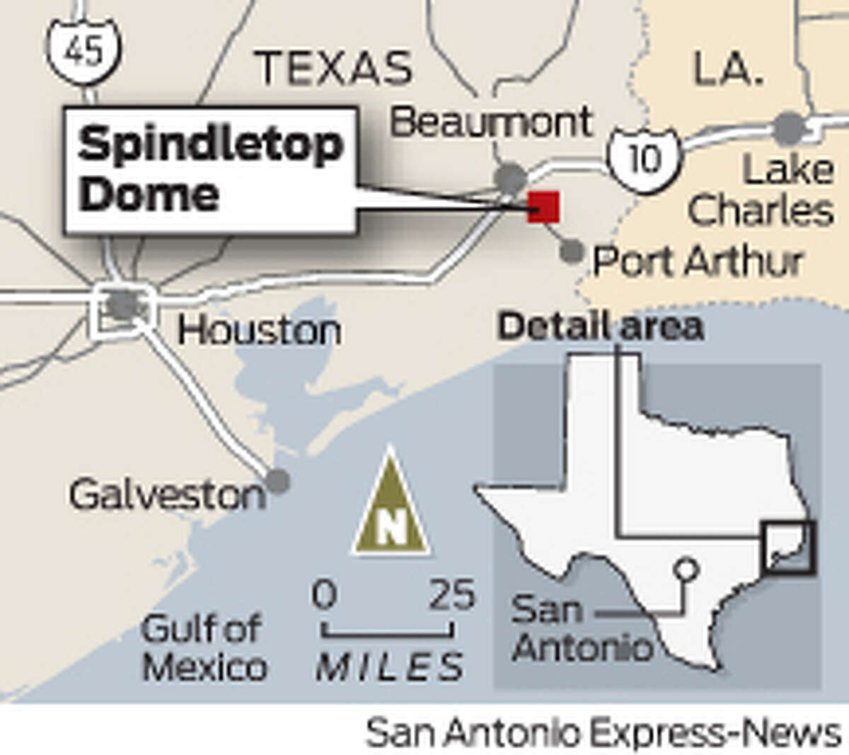 Oilmen hope to re-tap fabled wealth of Spindletop gusher