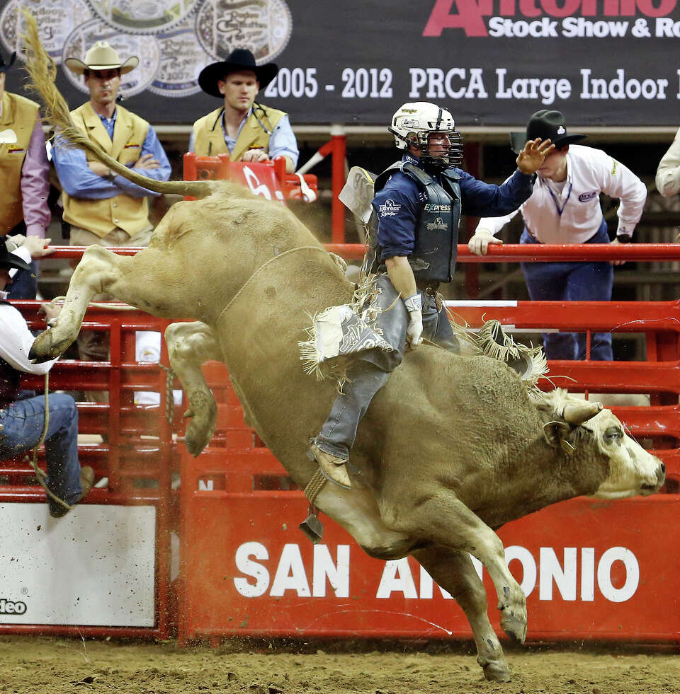 Bull rider Corey Navarre