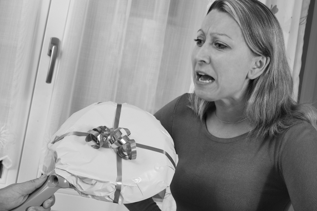 Oh, you shouldn't have — no, really