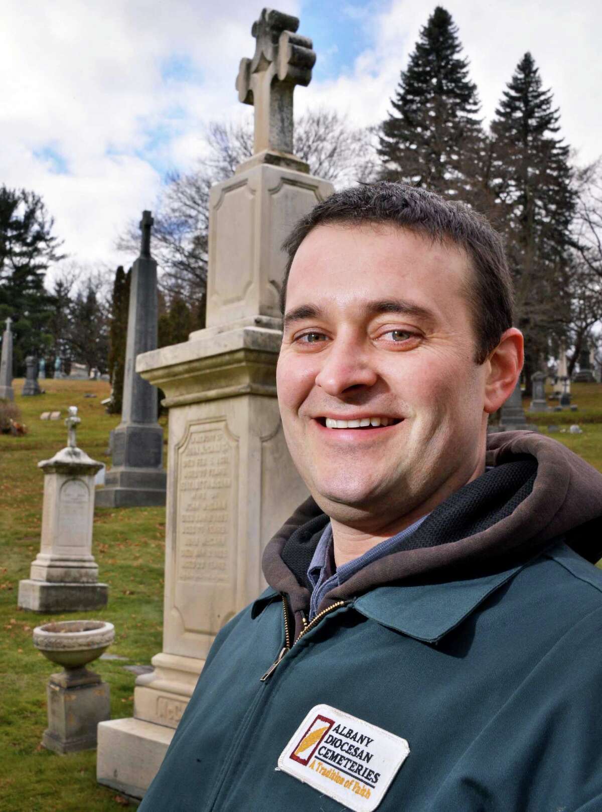 Cemetery manager's work a matter of faith