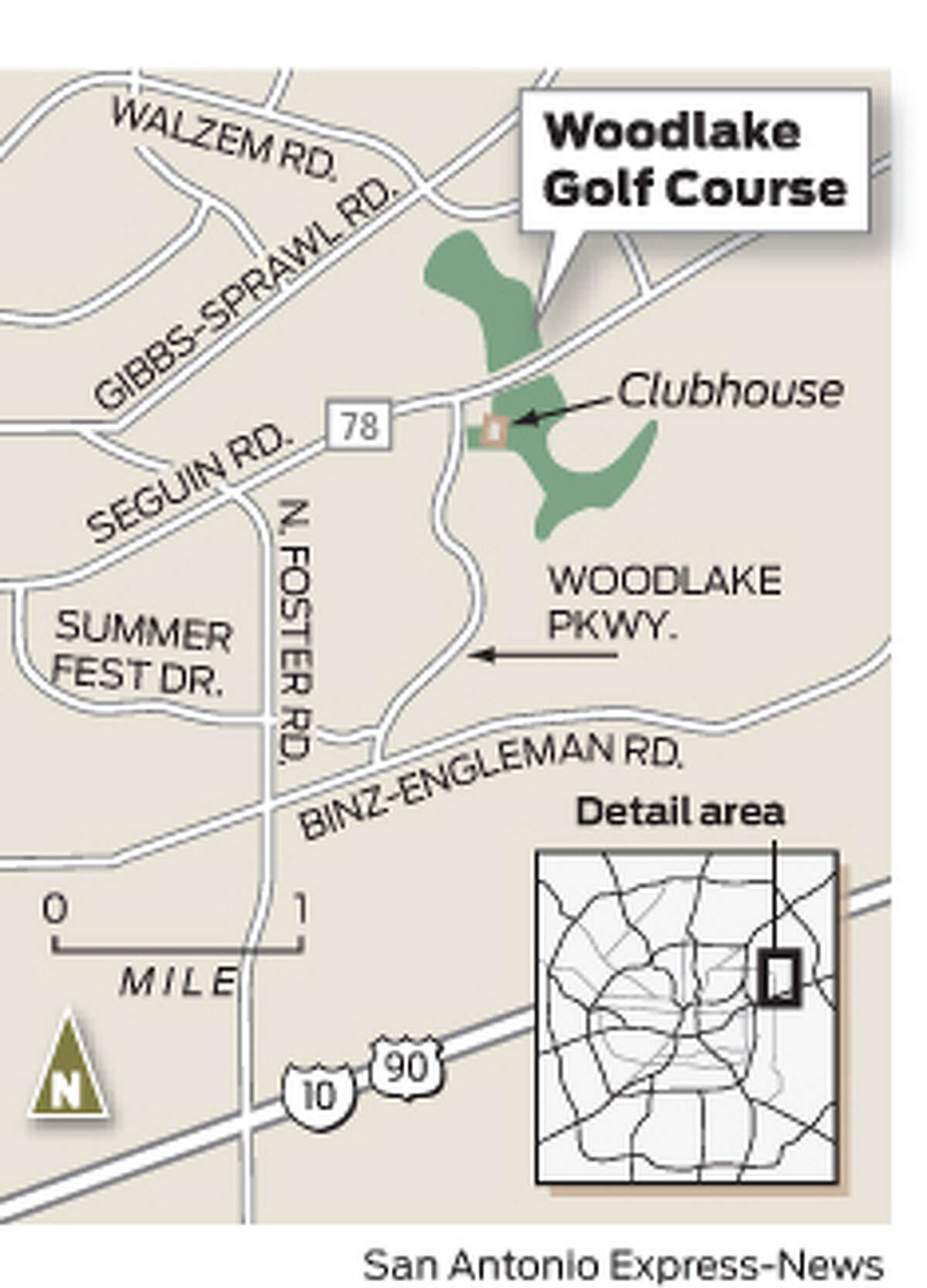 Woodlake Golf Club now is in the rough