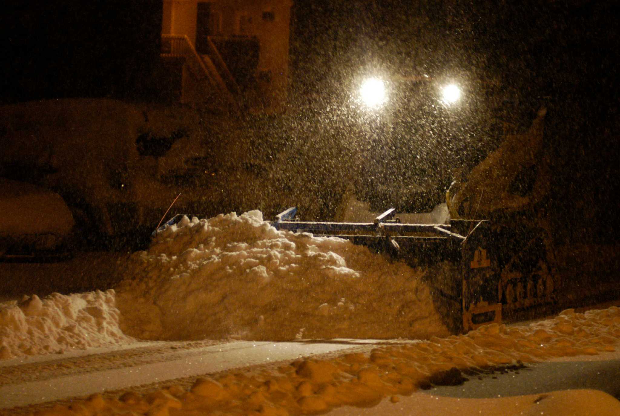 Monster storm attacks