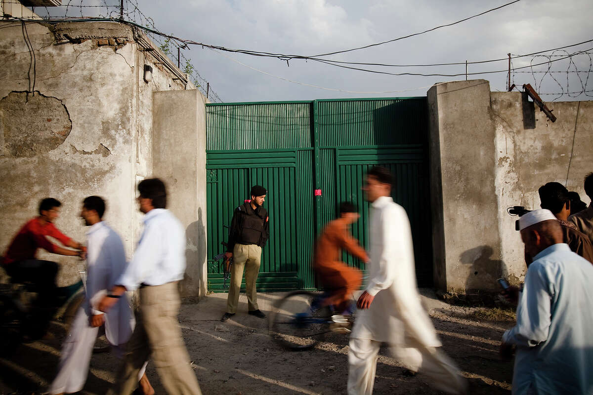 Osama Bin Laden's compound in Abbottabad