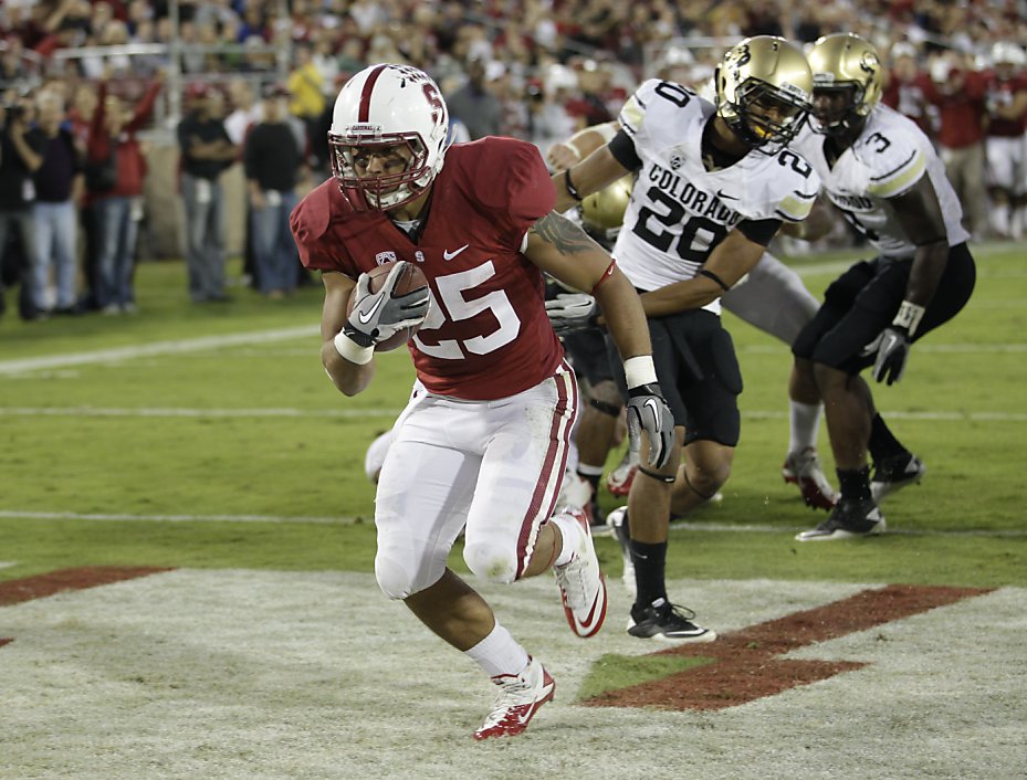 Gaffney returns to Stanford backfield