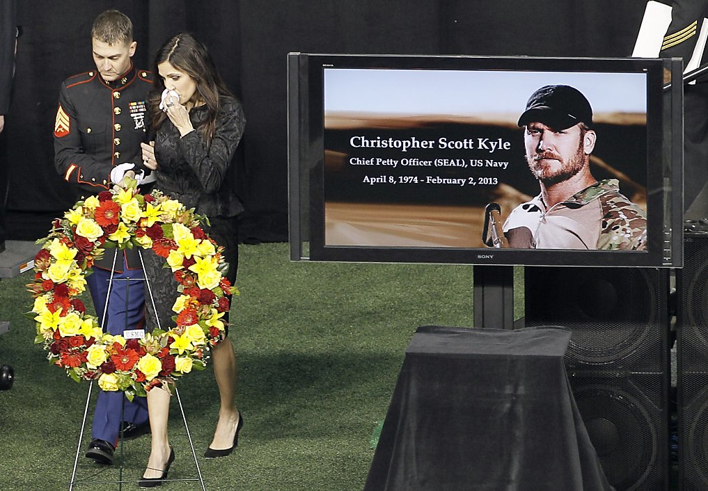 Ex-SEAL Chris Kyle honored by thousands
