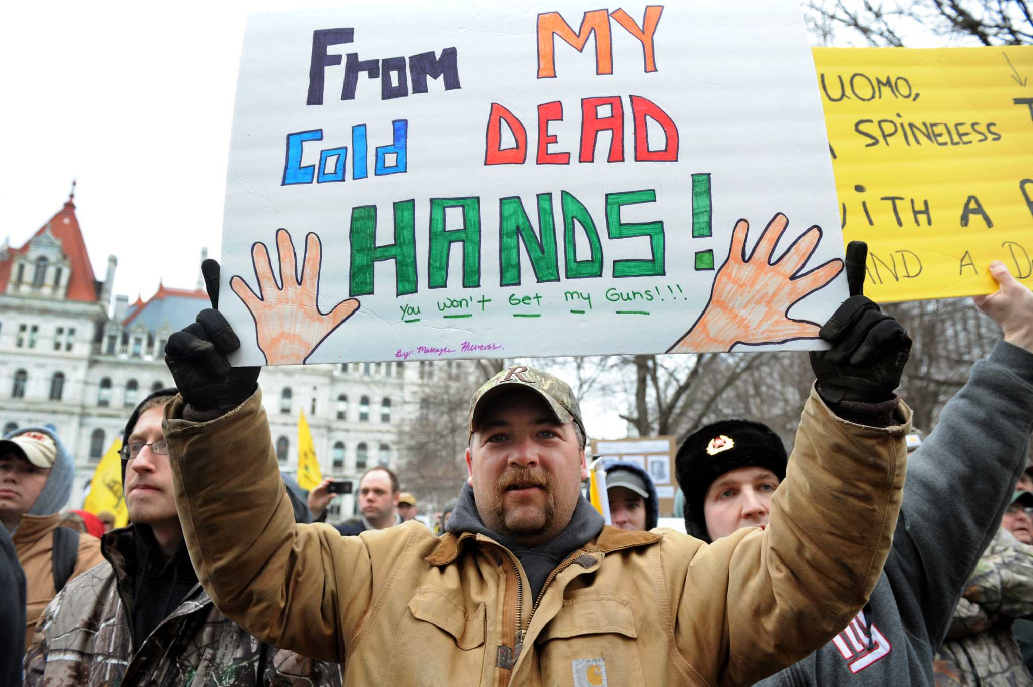 Gun rallies at the Capitol