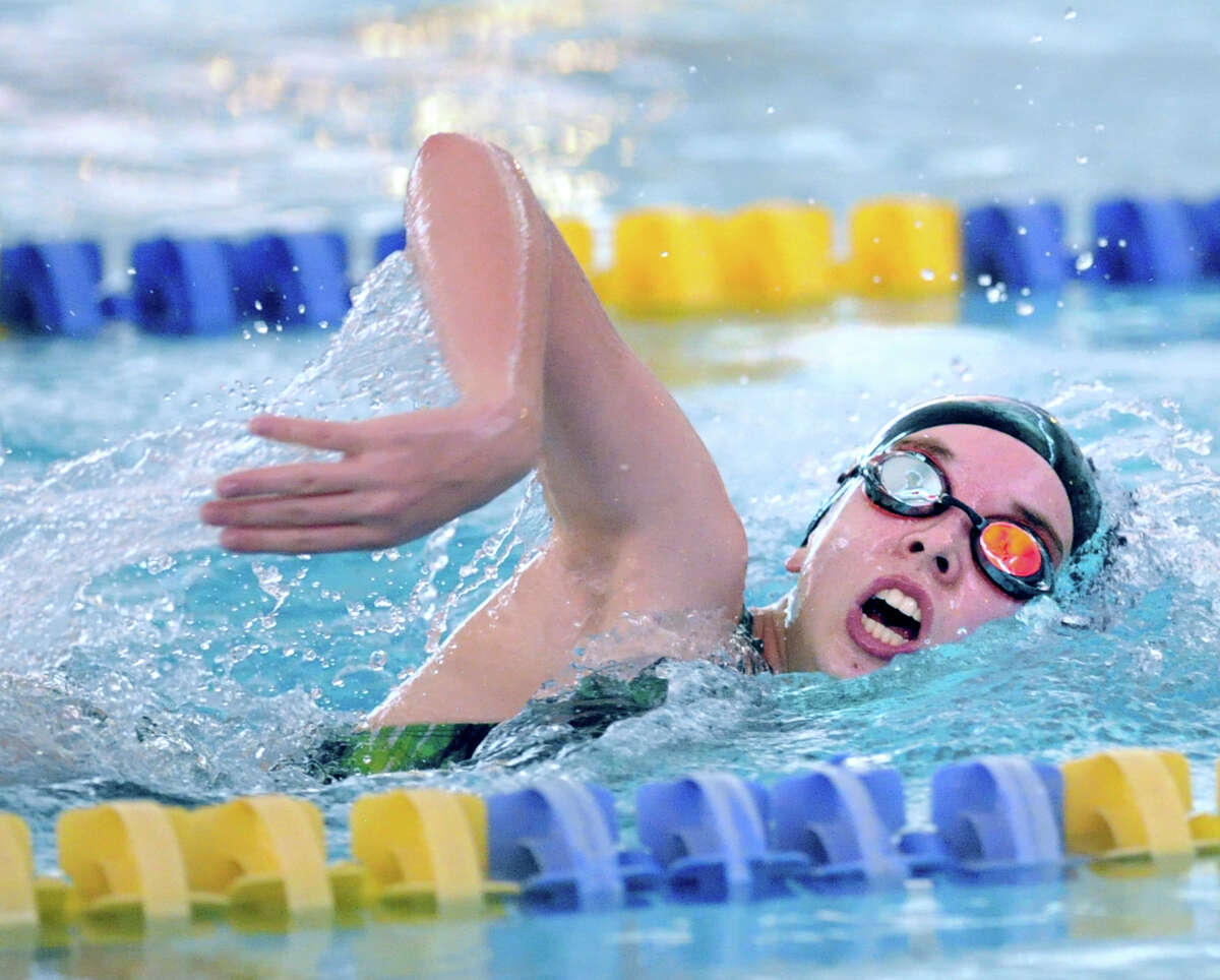 Greenwich Academy swim team beats Hackley on Senior Day