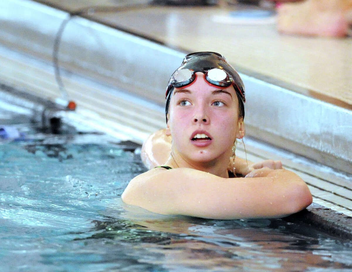 Greenwich Academy swim team beats Hackley on Senior Day