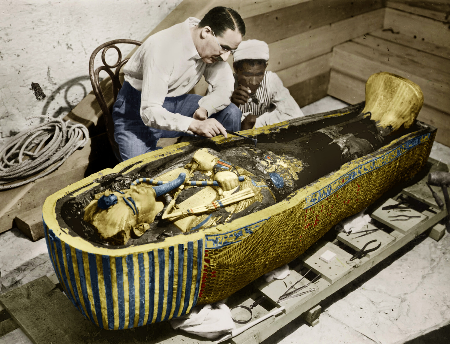 90th anniversary of the opening of King Tut's tomb