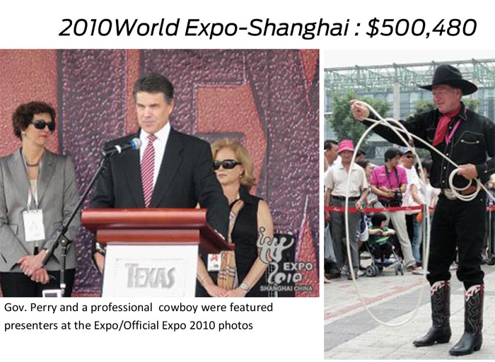 Traveling the world with Gov. Rick Perry