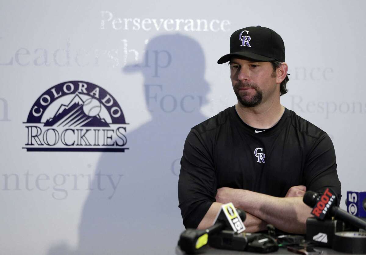 Baseball Notebook: Helton asks for forgiveness
