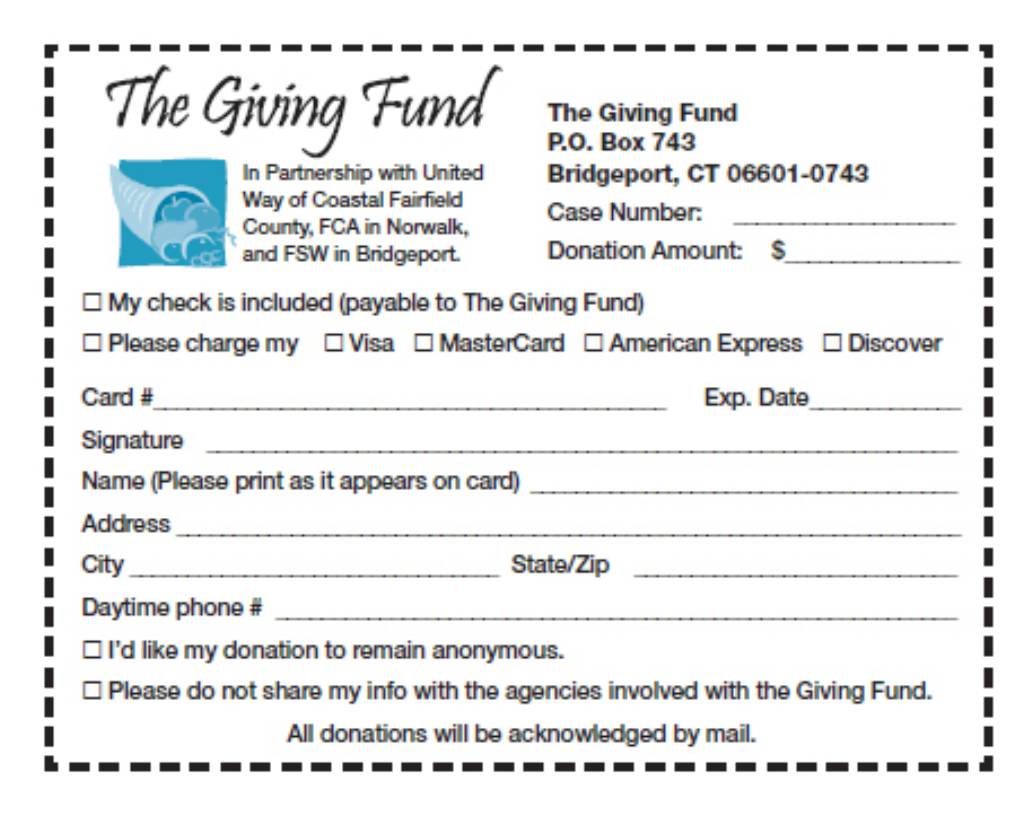 The Giving Fund: Offering a new start in the New Year