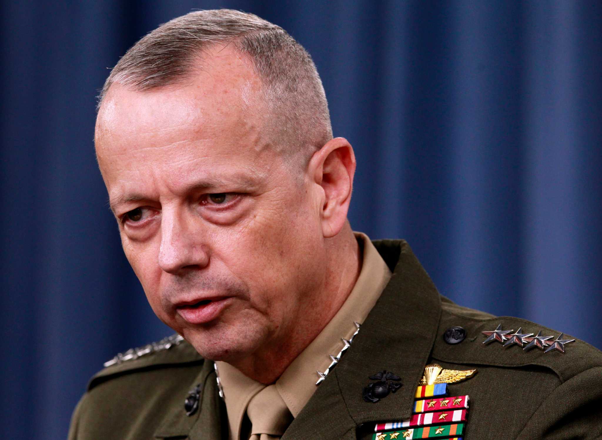 Gen. Allen retires after brush with scandal