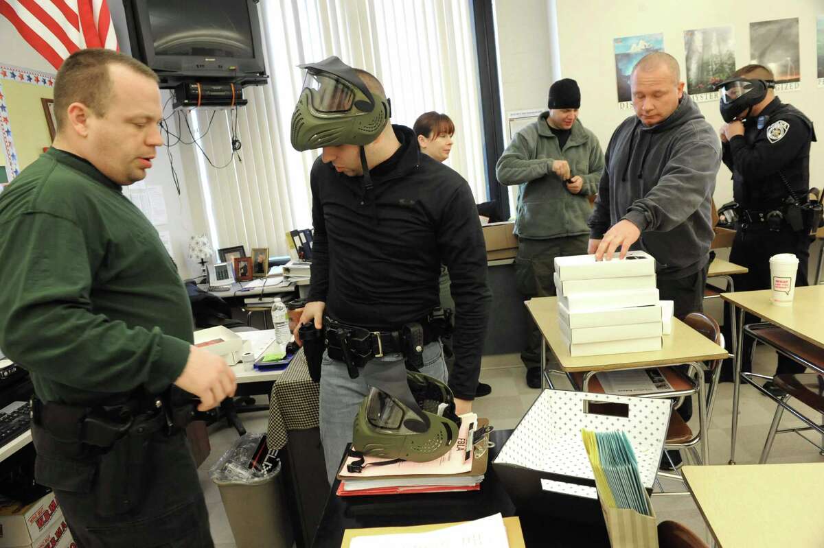 "Active shooter" training class
