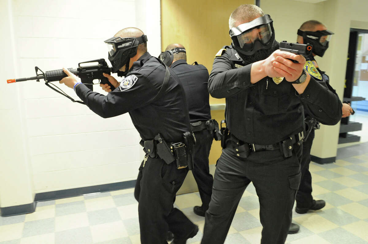 "Active shooter" training class