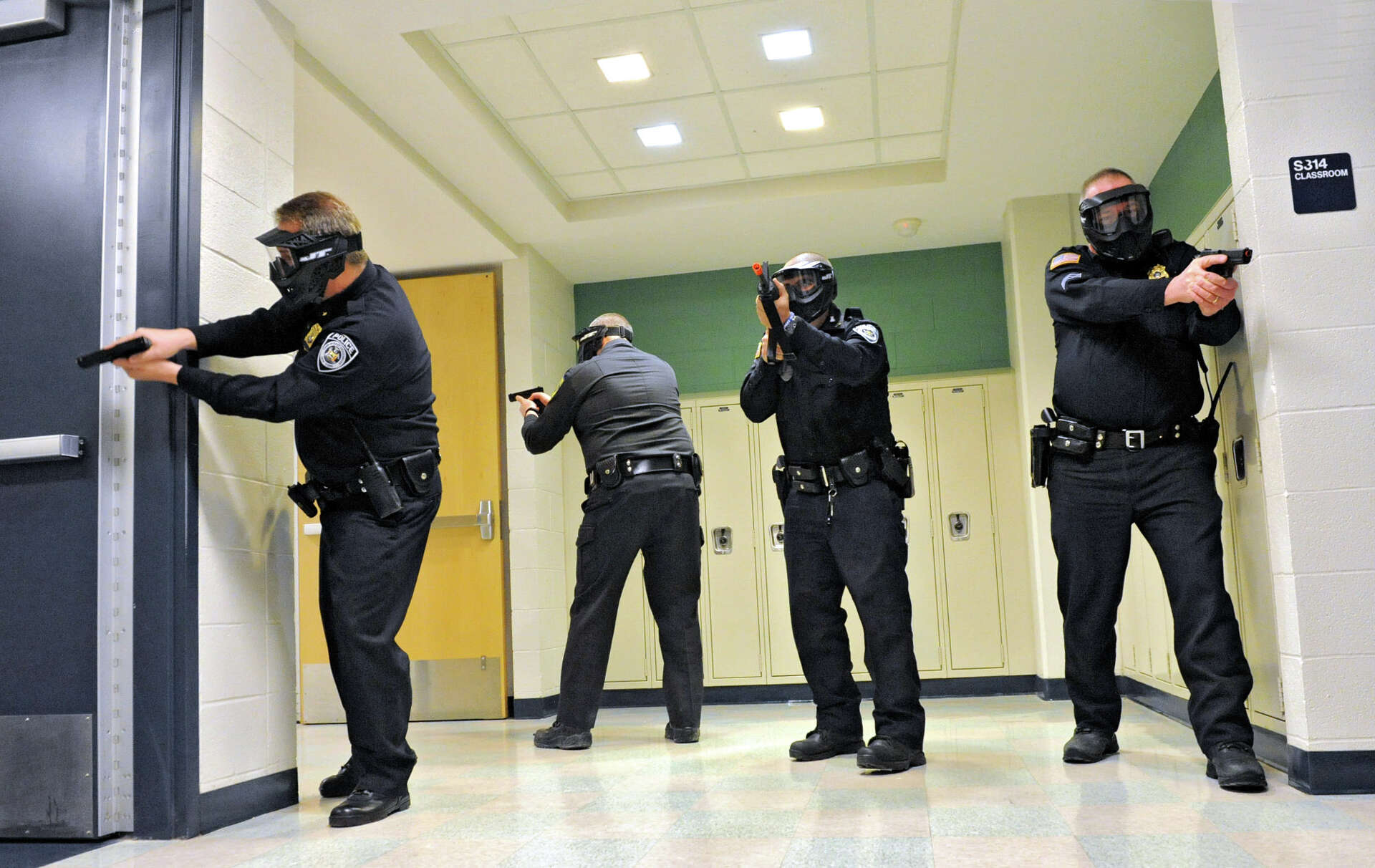 Police training brings back memories of school shooting