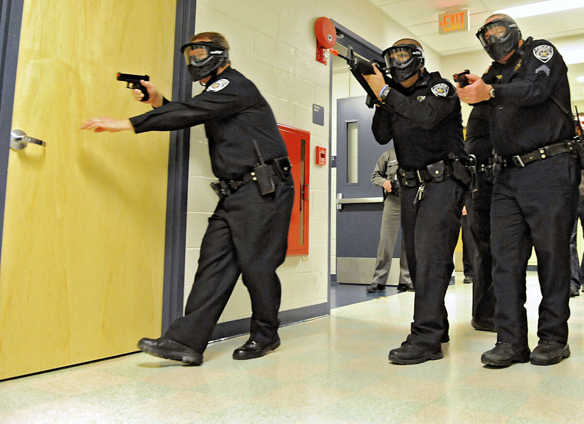 Police training brings back memories of school shooting