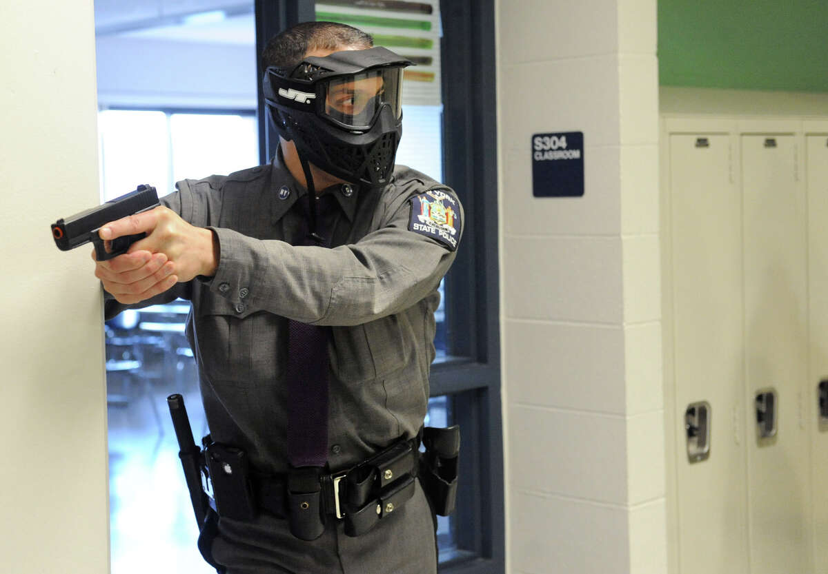Police training brings back memories of school shooting