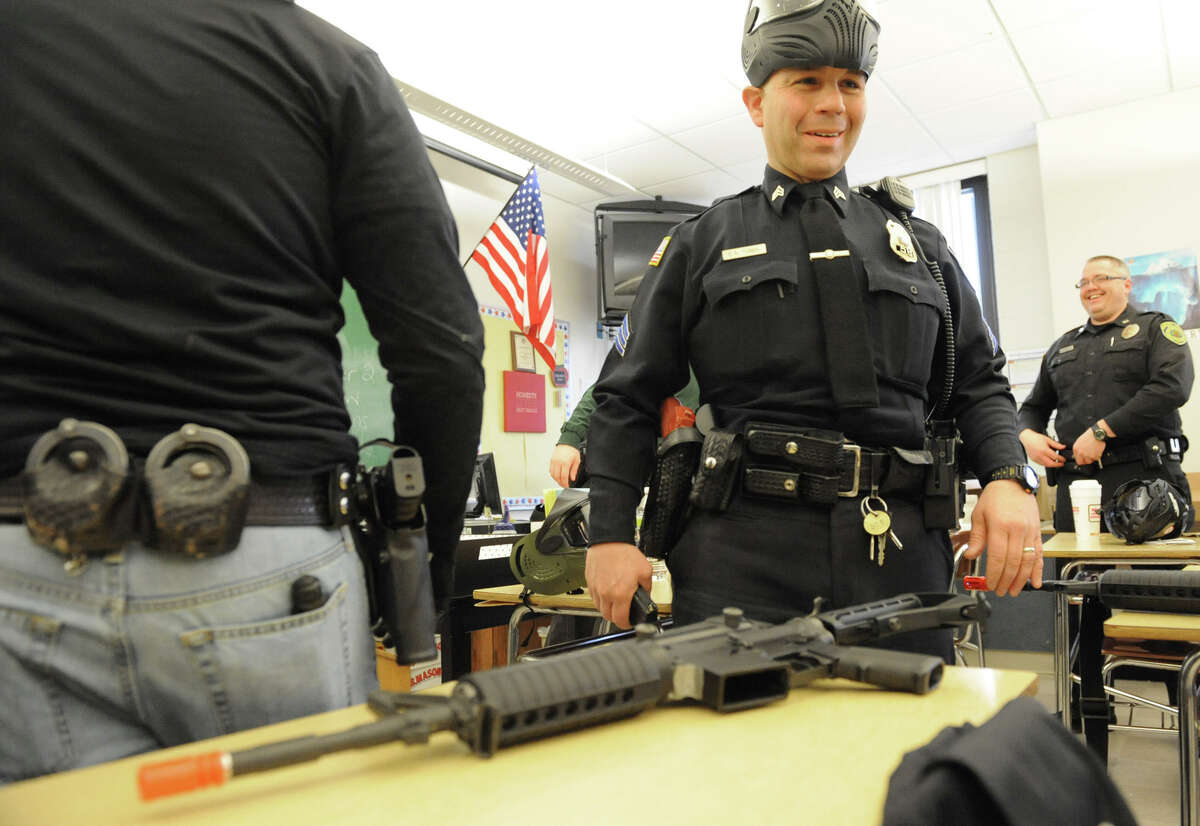 Police training brings back memories of school shooting