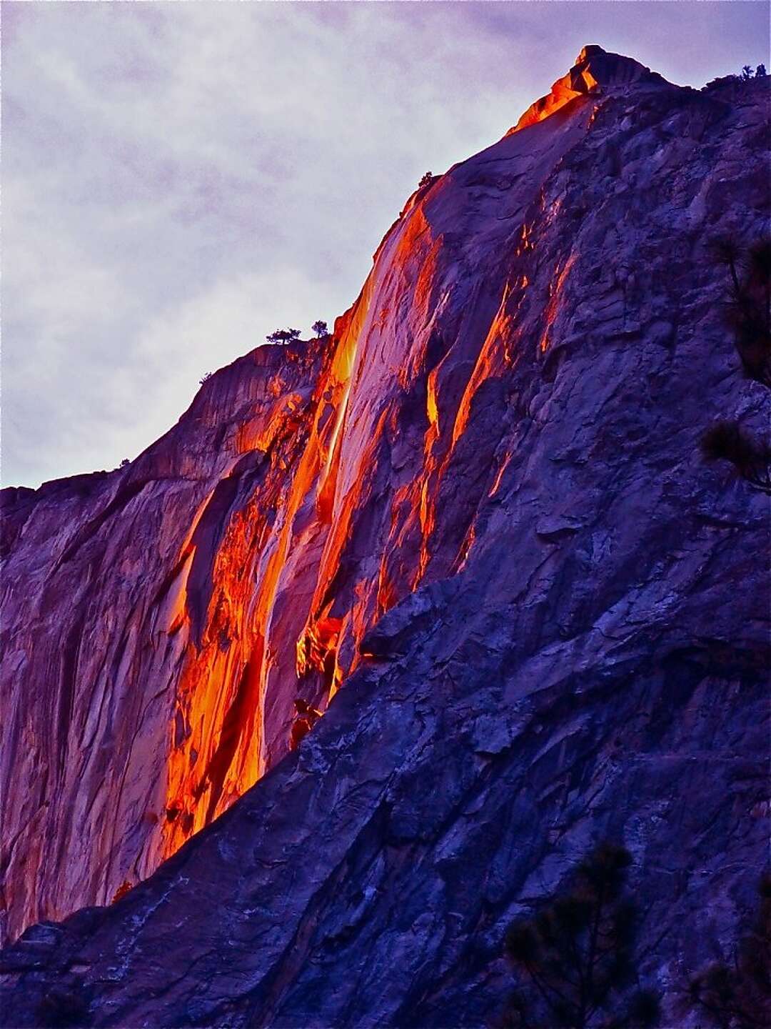 You'll have to hike if you want to see Yosemite's 'firefall' this year