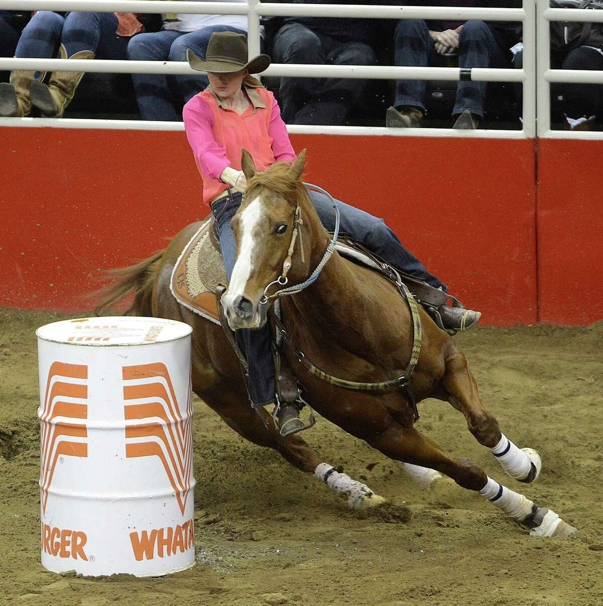 Barrel racer back in the saddle again