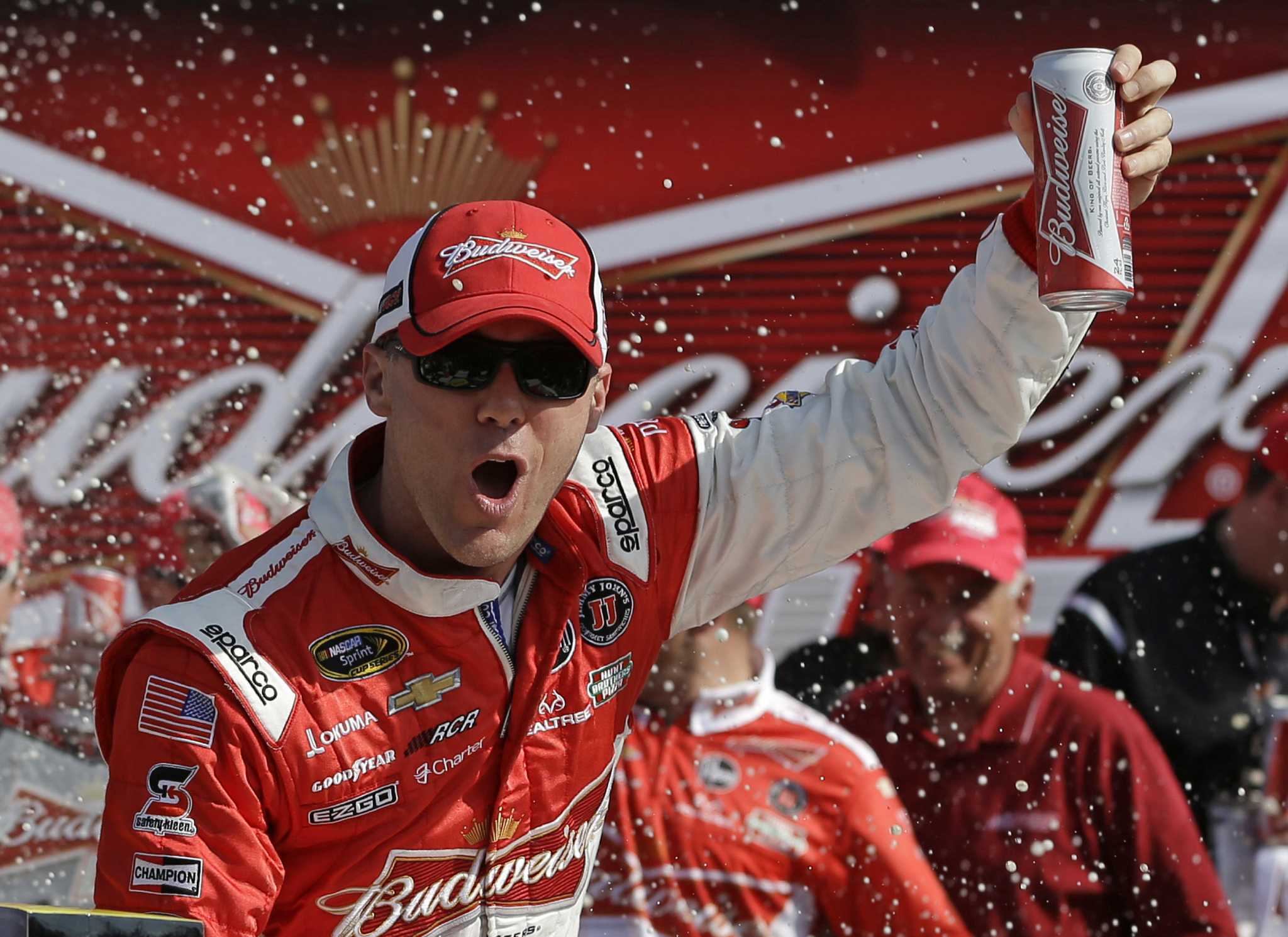 Win has Harvick in unwanted role
