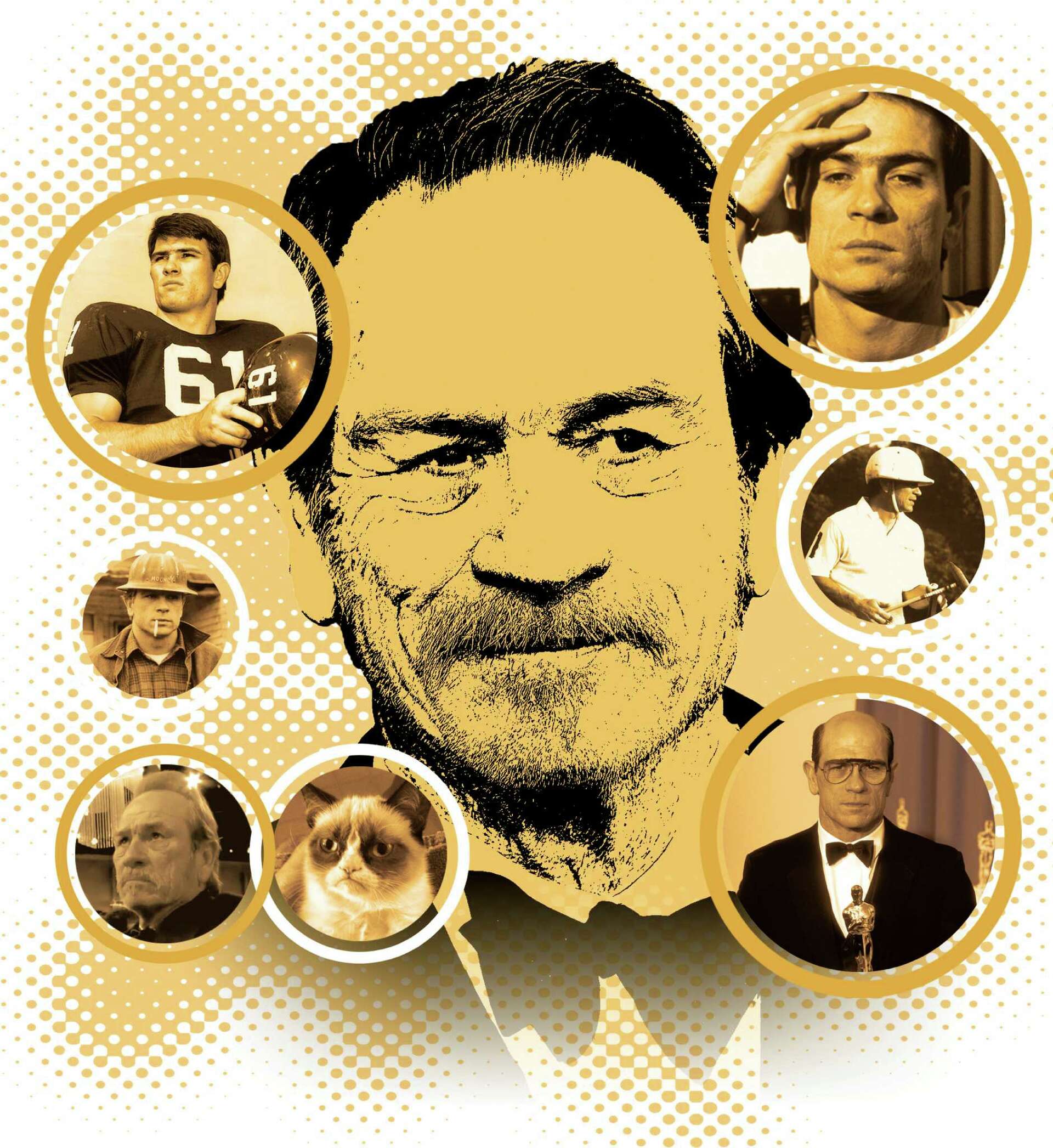 The faces of Tommy Lee Jones