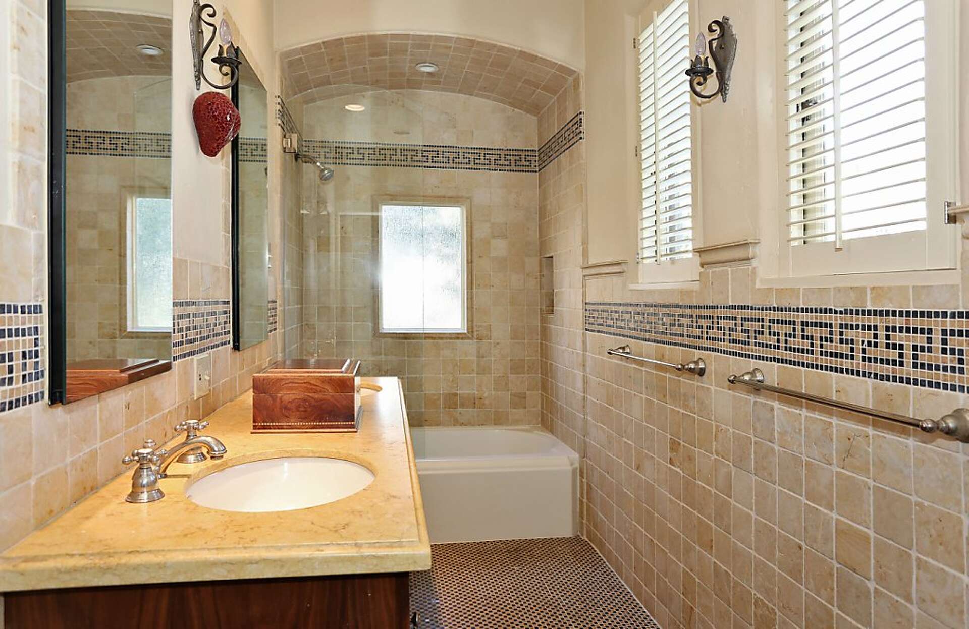 Intricate tile work decorates Piedmont home