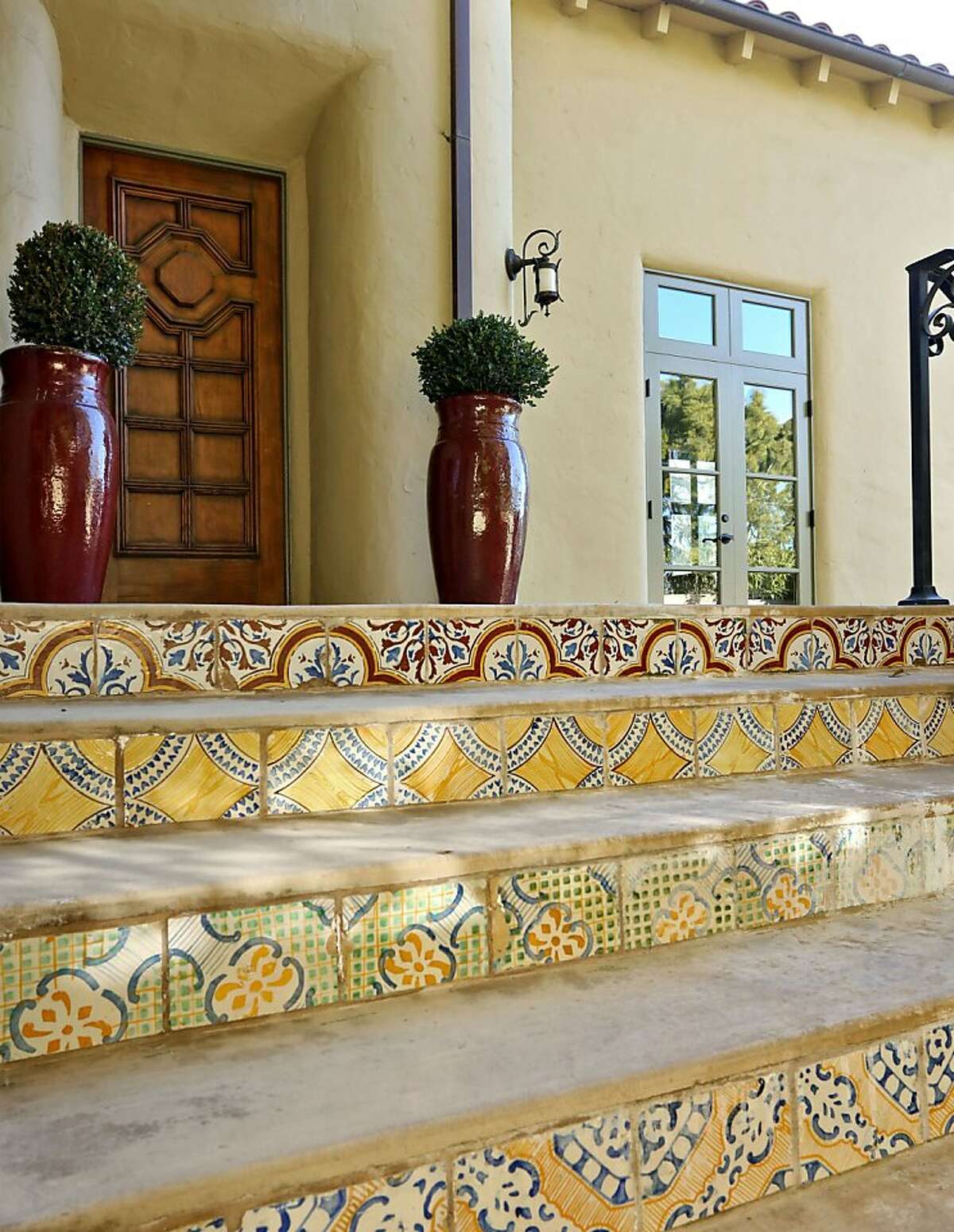 Intricate tile work decorates Piedmont home