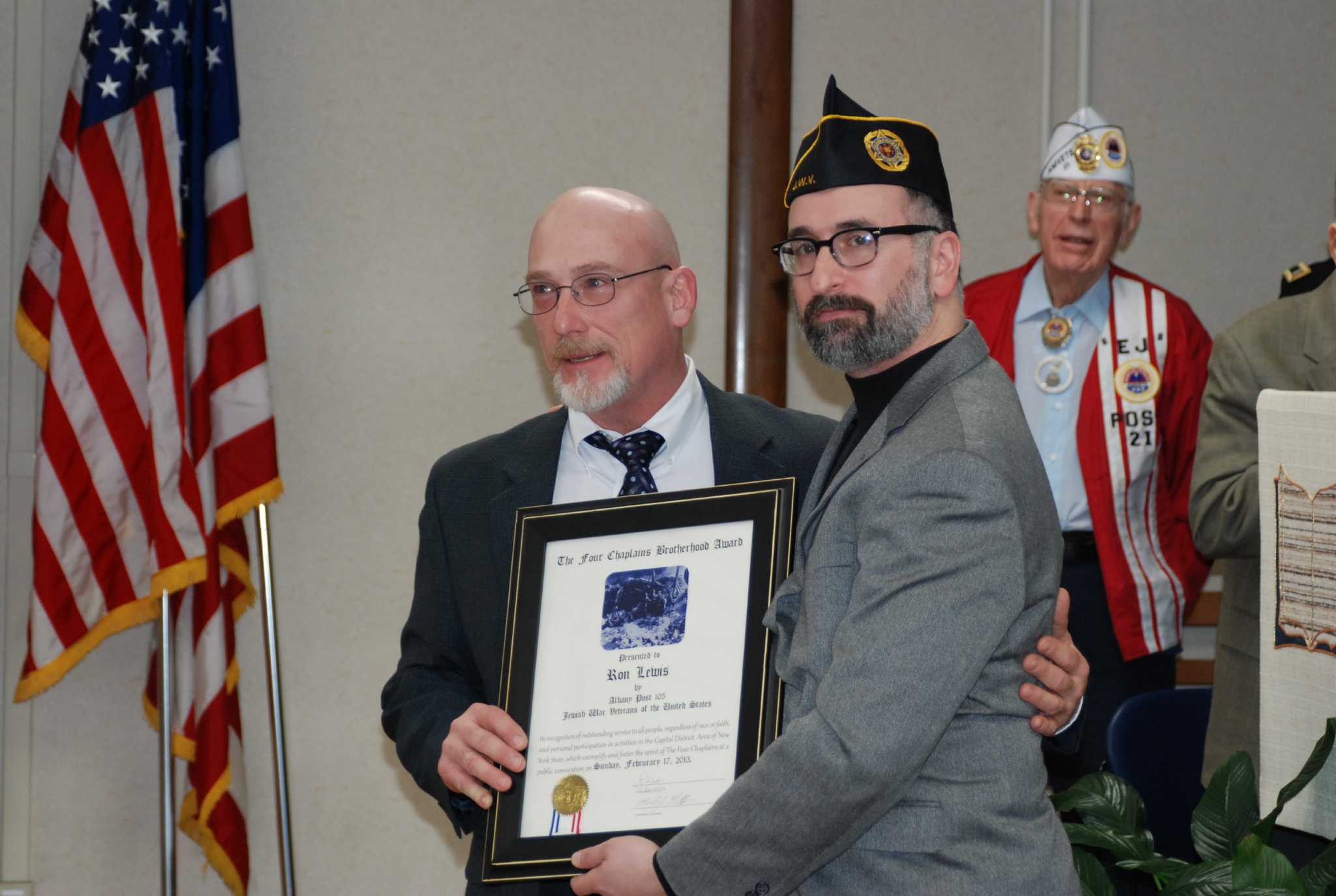 Duty Calls: Patriot Flight president receives Four Chaplains Award
