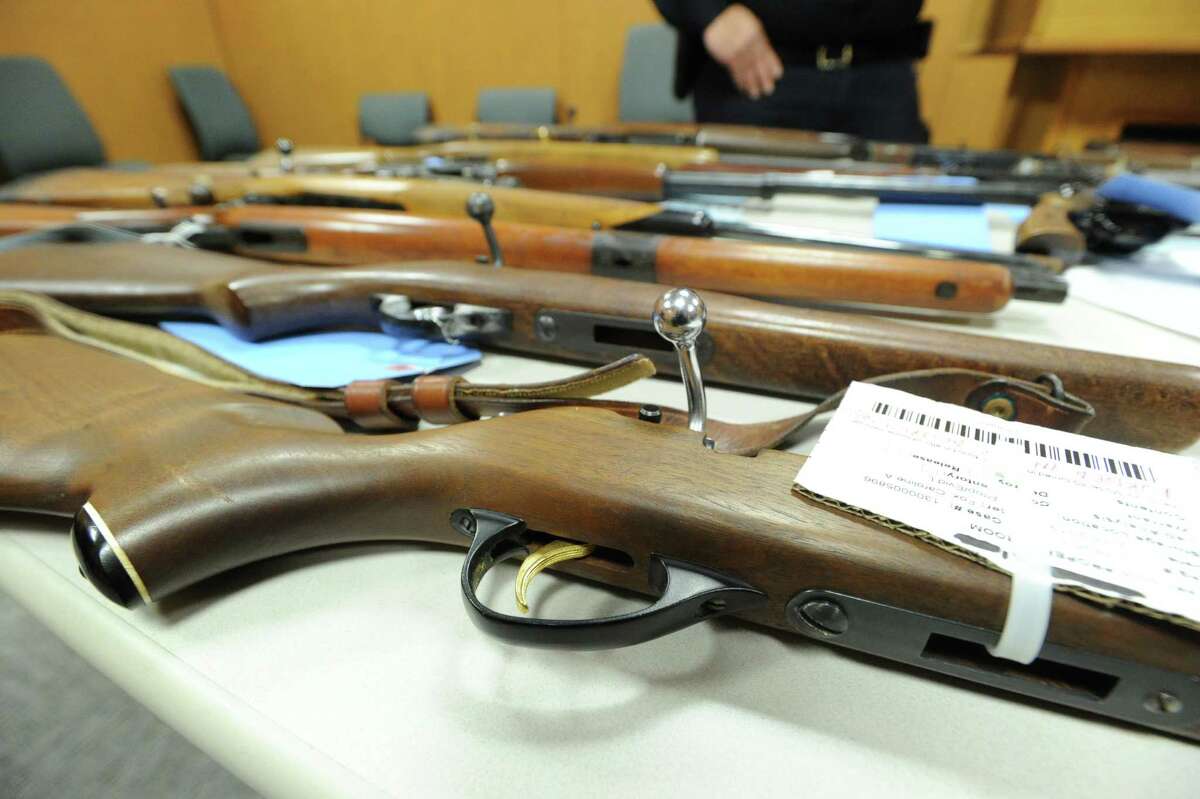 Police net 20-plus weapons -- including African spear -- at Greenwich ...