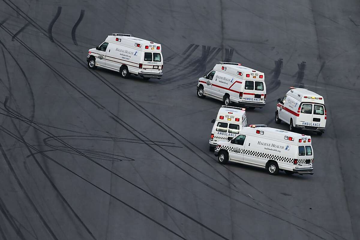 30 fans injured in Nationwide crash